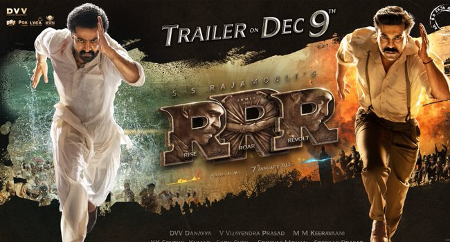 #RRR trailer : విజువల్ విస్ఫోటనం.. మాస్ మాయాజాలం | rrr movie trailer out krkk-MRGS-Chitrajyothy