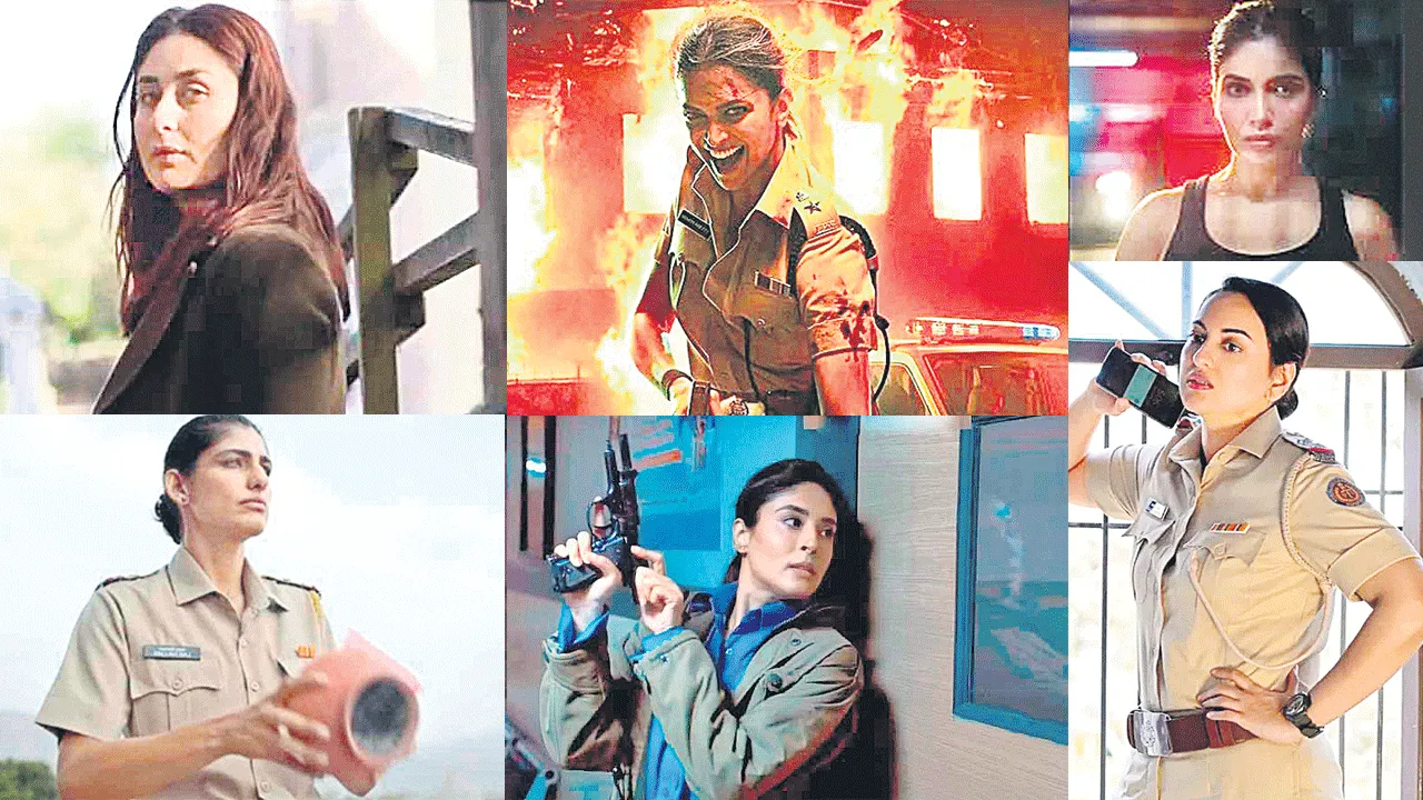 ఖాకీ పాత్రల్లో కథానాయికలు | Heroines in khaki characters
